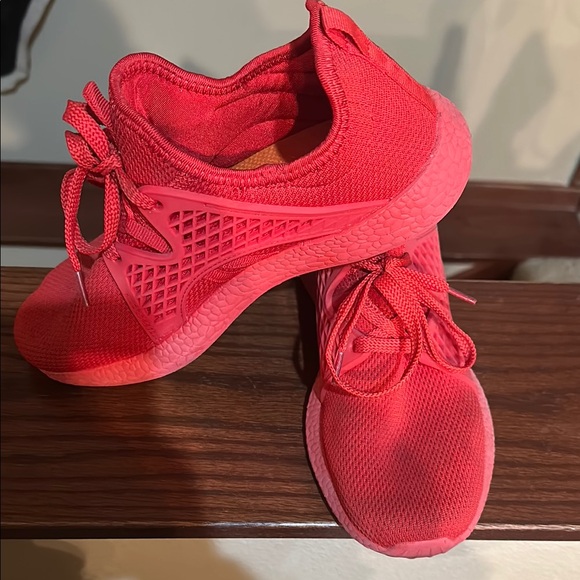 Shoes | Womens Red Athletic Shoes | Poshmark